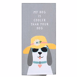 Kay Dee Designs Patch Cool Dog Dual Purpose Terry Towel, Multi