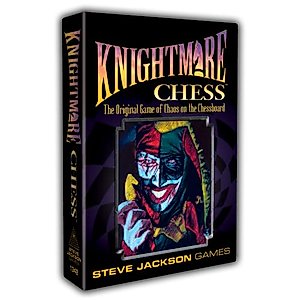 Knightmare Chess Card Game | Card Game for Chess | Card Game for Two | Ages 10+ | for 2 Players | Average Play Time 120 Minutes | from Steve Jackson Games
