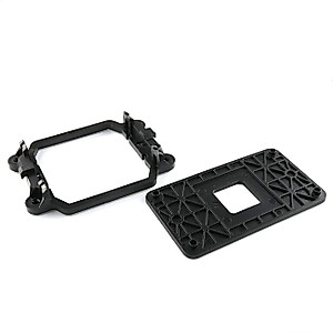 E-outstanding CPU Cooler Retention Bracket Black Motherboard Heatsink Fan Stand Base Mount Bracket Holder Sheet Plate for AMD Socket AM2 AM3