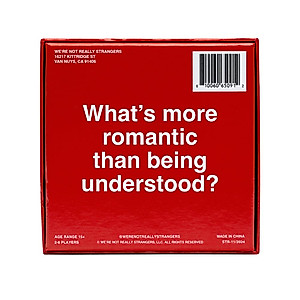 WE'RE NOT REALLY STRANGERS Couples Edition by We’re Not Really Strangers - Couples to Strengthen Their Relationship, 150 Questions and Wildcards for Date Night with Your Partner