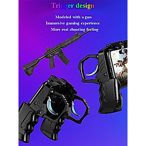 FANA Metal controller joystick is suitable for mobile trigger gamepad suitable for iPhone Android mobile phone shooting game