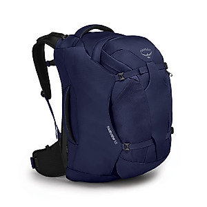 Osprey Fairview 55 Women's Travel Backpack, Winter Night Blue