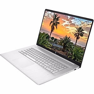 HP Newest 17t Laptop, 17.3" HD+ Touchscreen, Intel Core i5-1335U Processor, 32GB RAM, 1TB SSD, Webcam, Backlit KB, HDMI, Wi-Fi 6, Windows 11 Home, Silver