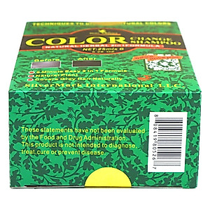 Deity Shampoo Color Change Kit Natural Herbal 2-N-1 Black (2 Pack)