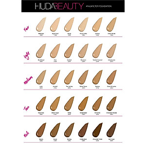 HUDA BEAUTY #FauxFilter Luminous Matte Foundation 130G Panna Cotta