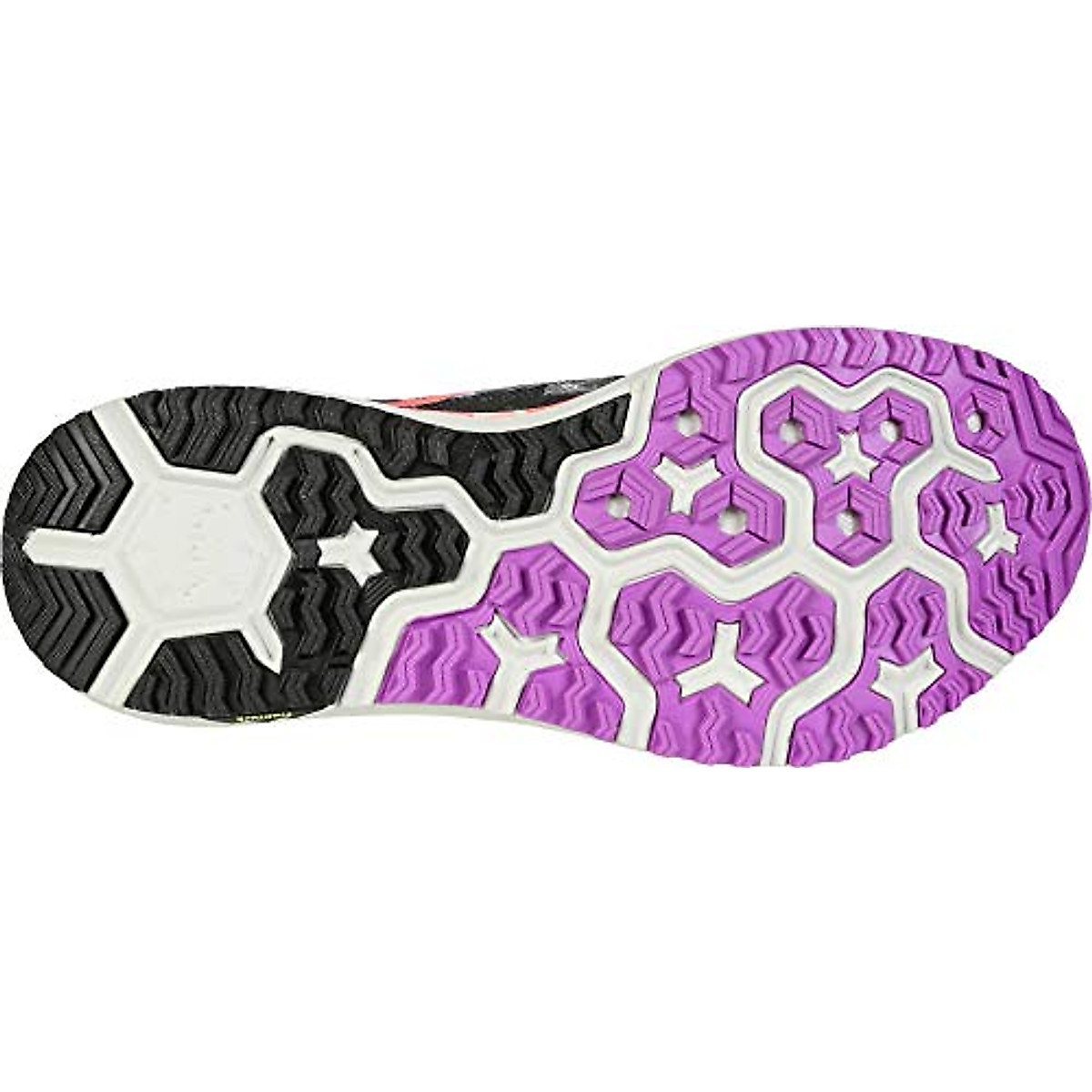 Brooks Womens Caldera 3 - Black/Purple/Coral - B - 6.0