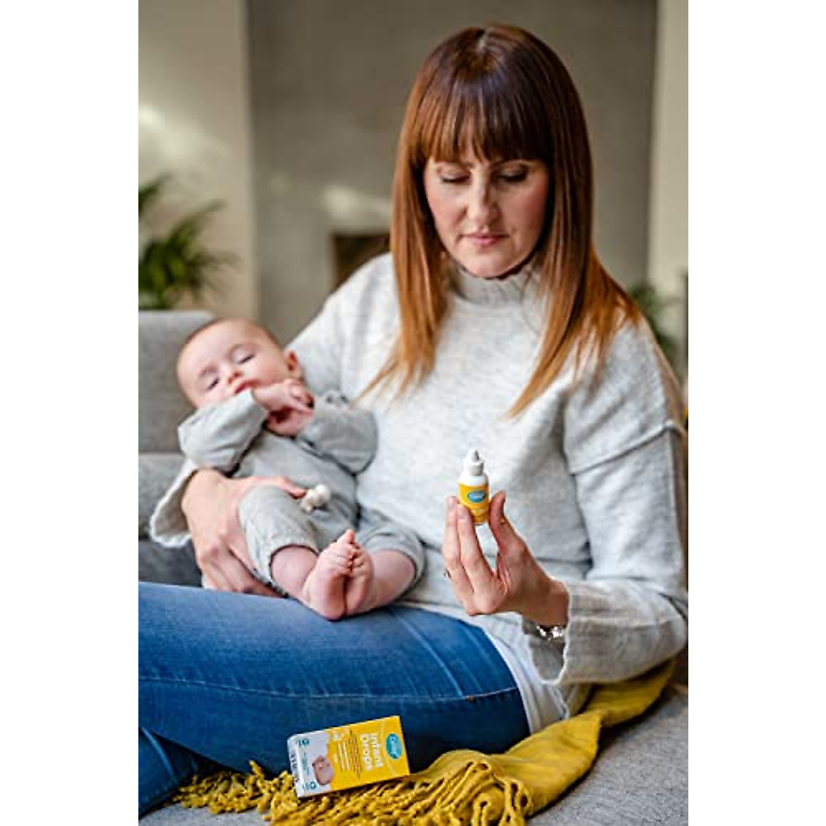 Colief Infant Digestive Aid | Gas Drops for Babies | Natural & Safe Infant Gas Relief | Reduces Baby Colic, Tummy Bloating, Fussing & Crying | 90 Servings | 0.5 Fl Oz