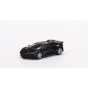Truescale Miniatures Bugatti Centodieci Black Limited Edition 1/64 Diecast Model Car by True Scale MGT00466