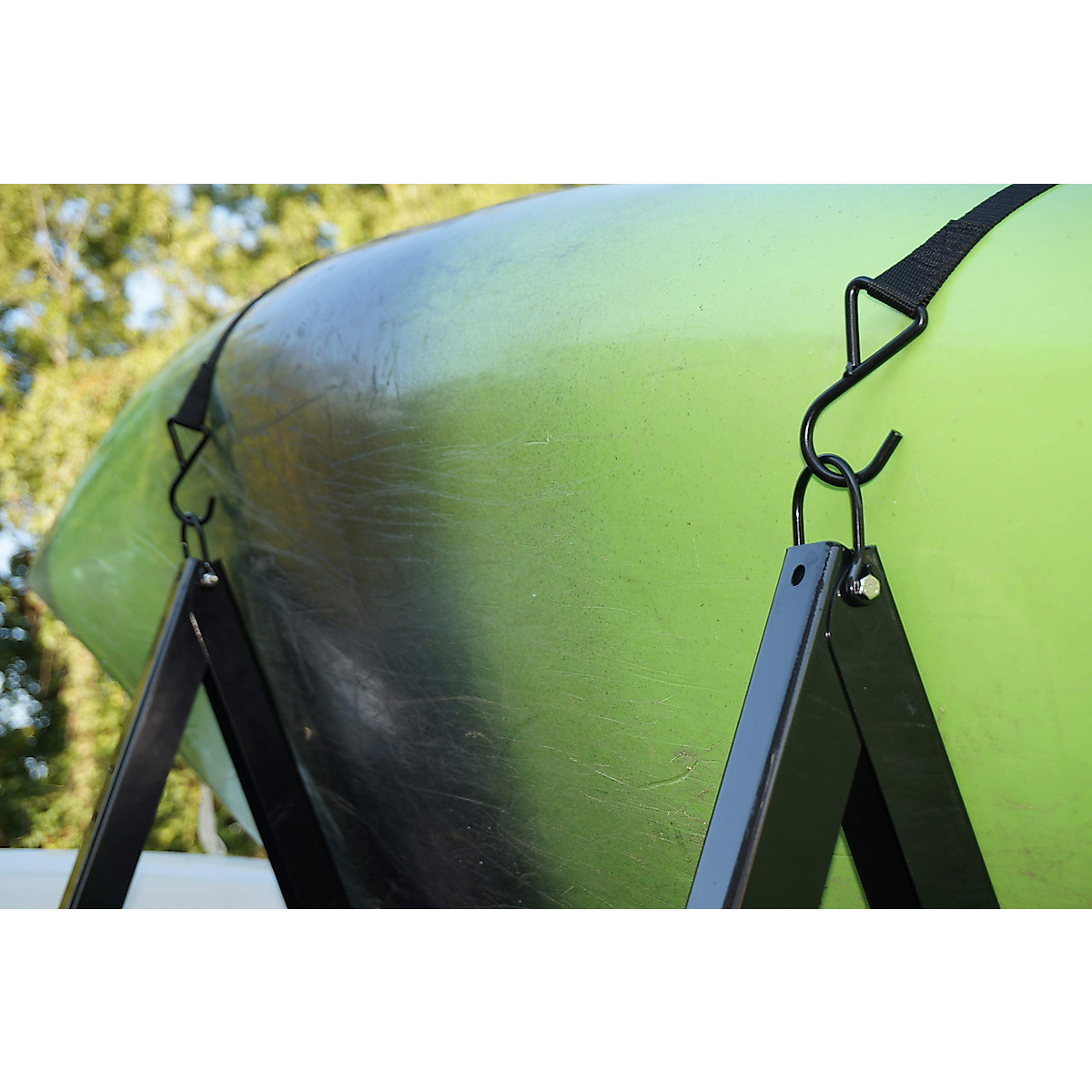 Viking Solutions Truck Bed Kayak/SUP Rack - Adjustable Heavy-Duty Powder-Coated Steel Construction Supports 150lbs