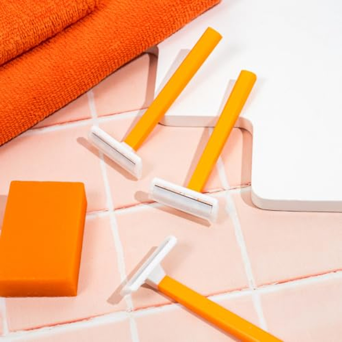 BIC Sensitive Disposable Razors for Men, Long-Lasting 1 Blade Razors for Sensitive Skin, 12 Count