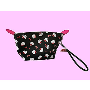 Kerr's Choice Cosmetic Bag Makeup Bag Kitty Cat Toiletry Bag Makeup Pouch Kitty Gift