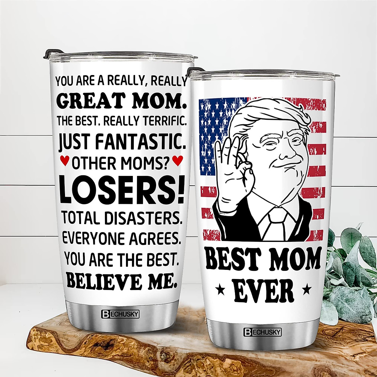 Trump Mom Tumbler, Trump Mom Mug, You Are A Really Really Great Mom Tumbler Funny Mom Cup You Are The Best Mom Gift For Momdy Mom Papa From Daughter Son Wife On Mothers Day Christmas Birthday