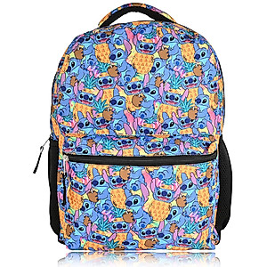 Disney Lilo and Stitch Backpack | Girls, Boys, Teens, Adults | Officially Licenced Stitch Backpacks For School