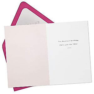 Hallmark Signature Birthday Card (Magical Unicorn)