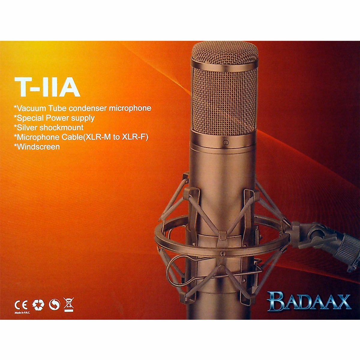 BadAax T-11A Vacuum Tube Condenser Microphone
