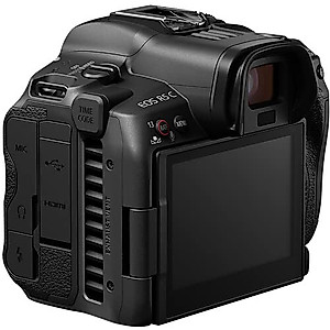 Canon EOS R5 C Mirrorless Cinema Camera 24-105STM Lens + Commander Starter Kit + Lens Filters + CASE + 64GB Memory Card+Extra Battery+Shot-Gun Microphone (18PC Bundle) (Renewed)