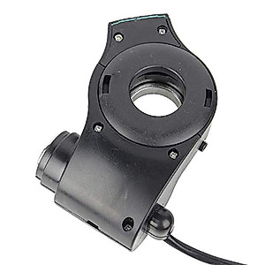 Keenso Bike Throttle Voltmeter, Universal Portable Throttle Voltmeter with Digital Voltage Display Voltmeter and Lock for 1299V EBike Scooter Tricycle