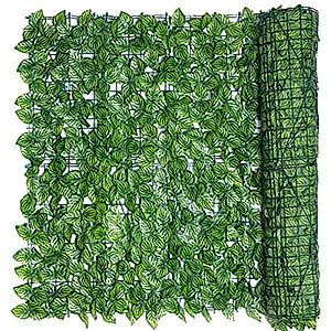TESHY Grass Backdrop Wall Faux Hedges Ivy Privacy Fence, Outdoor Apartment Balcony Patio Porch Deck Wall Backdrop Decor for Outdoor Garden Privacy Protection (Color : Green, Size : 1x10m)