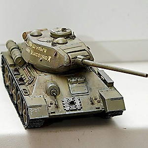 AEVVV T-34-85 Soviet WWII Medium Tank Russian Model Kits Scale 1:35 Assembly Instructions in Russian Language