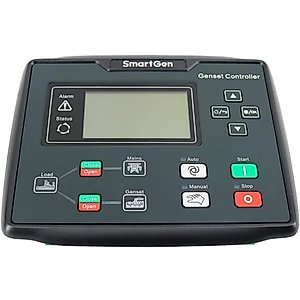 YFYIQI Genset Controller Automatic Generator Set Controller with Working Power Range DC(8 to 35) V RS485 Communication Port for Single Genset Automatic Control and Monitoring System