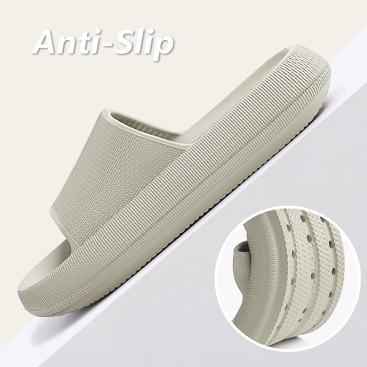 Menore Slippers for Women and Men Quick Drying, Parent-Child EVA Open Toe Soft Slippers, Non-Slip Soft Shower Spa Bath Pool Gym Beach House Sandals for Indoor & Outdoor