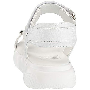 Dirty Laundry Women's Align Sandal, White, 6.5 M US