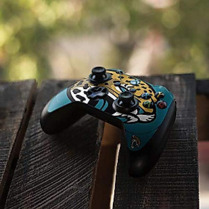 Skinit Decal Gaming Skin compatible with Xbox One Elite Controller - Officially Licensed NFL Jacksonville Jaguars Large Logo Design