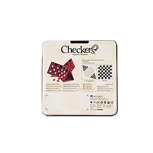 A&A Magnetic Pressman Checkers & Chinese Checkers/Classic Game with Folding Board and Interlocking Checkers/Travel Games