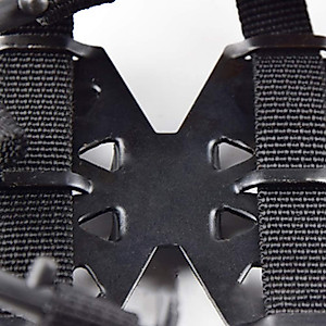 Ice Cleats No-Slip Ice Grips Walk Traction Cleats Climbing 24 Spikes Avoid Tumbling Snow Shoes Cover Overshoes Shoes Crampons Ice Cleats Crampons for Hiking Shoes Boots L