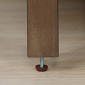 OVE Decors Maya Plus 36 in. Single Sink Bathroom Vanity in Almond Latte Finish, Black Hardware and Included Power Bar