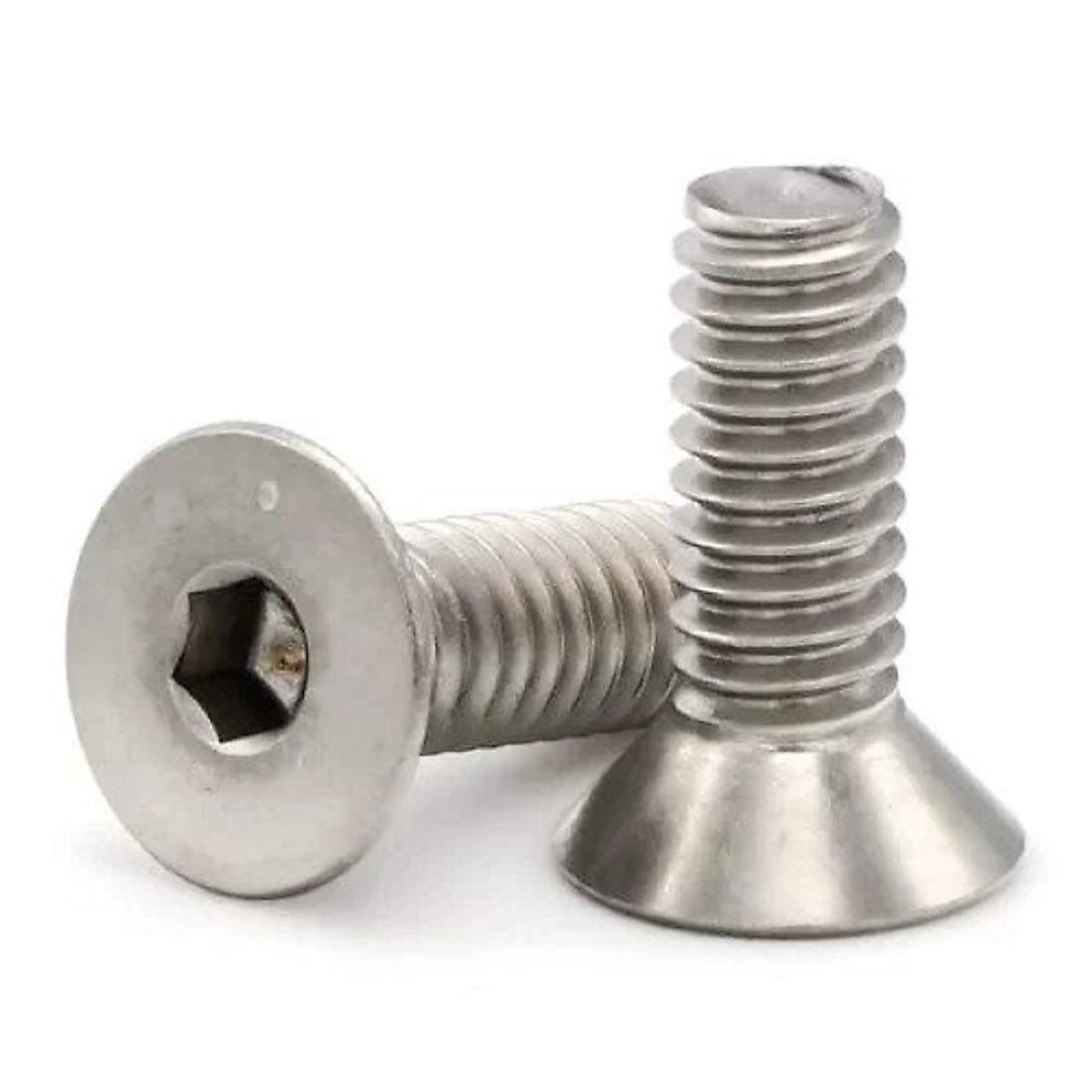 316 Stainless Steel Flat Head Socket Cap Screws #10-32 x 3/4" Qty 1000