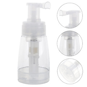 minkissy Powder Puffer Bottle For Glitter Spray Barber Powder Spray Bottle Empty Powder Spray Bottle Travel Cosmetic Blower For Hair Salon Home Beauty (Nozzle Color Random)