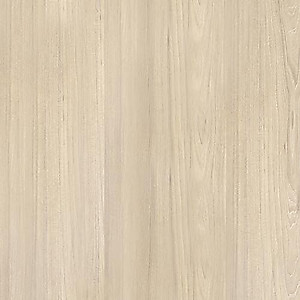 Flash Furniture Dell Trash Can Enclosure with Tray Shelf and 8" Drop Hole, Commercial Grade Trash Receptacle for 32 Gallon Round Cans, Swing Door Access, Oak