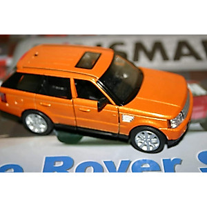 KiNSMART Range Rover Sport 5" 1:38 Scale Die Cast Model Toy SUV Orange