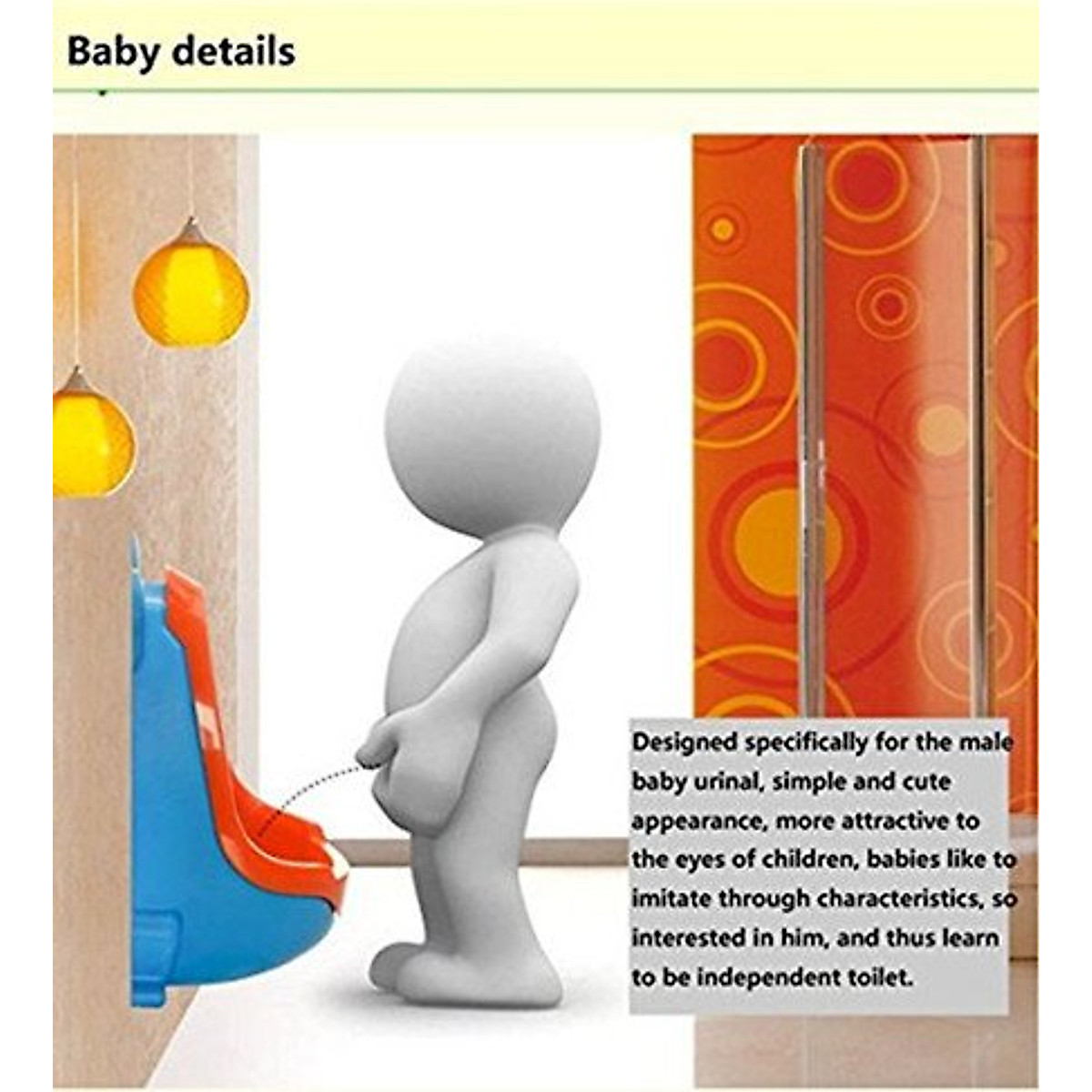 IVYRISE Frog Children Toilet Potty Training Urinal Kids Toddler Pee Trainer Bathroom with Funny Aiming Target(Green)