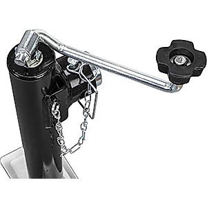 BIG RED 2000 LBs Capacity Weld on Pipe Mount Swivel Trailer Jack, ATR39003R