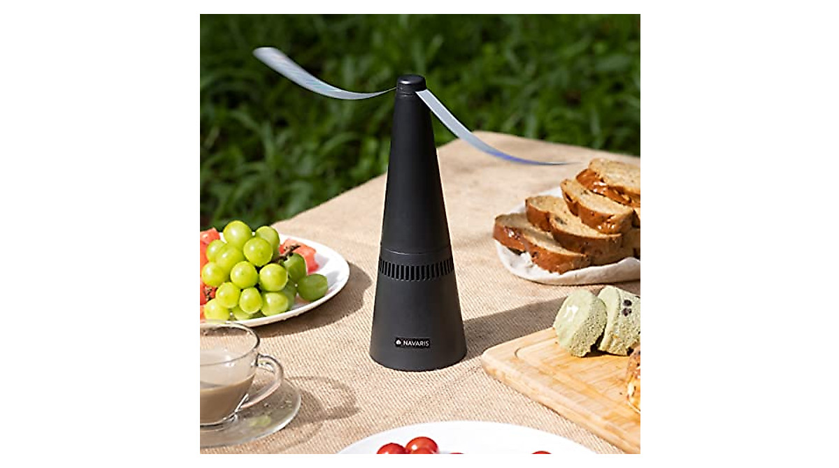 Navaris Electronic Table Fan Set of 2 for Indoor & Outdoor Use