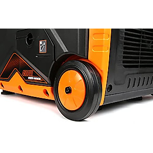 WEN 56450iX Dual Super Quiet 4500-Watt RV-Ready Portable Inverter Generator with Fuel Shut-Off and CO Watchdog Black