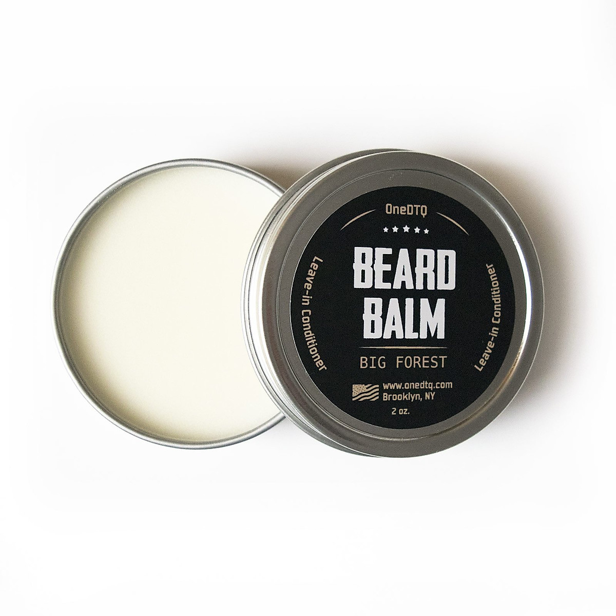 Big Forest Beard Treatment Kit - Shampoo 9 oz - Oil 1 oz - Beard Balm 2 oz - Brush - Wood Scent - 100% Natural and Organic Beard Growth Care Products in Premium Gift Box