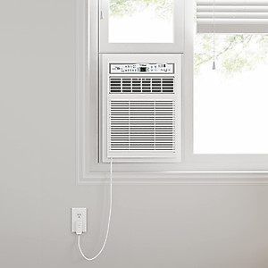 Koldfront CAC10000W 10000 BTU 115V Casement Air Conditioner with Dehumidifier and Remote Control