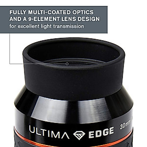 CELESTRON Ultima Edge - 30mm Flat Field Eyepiece - 2"