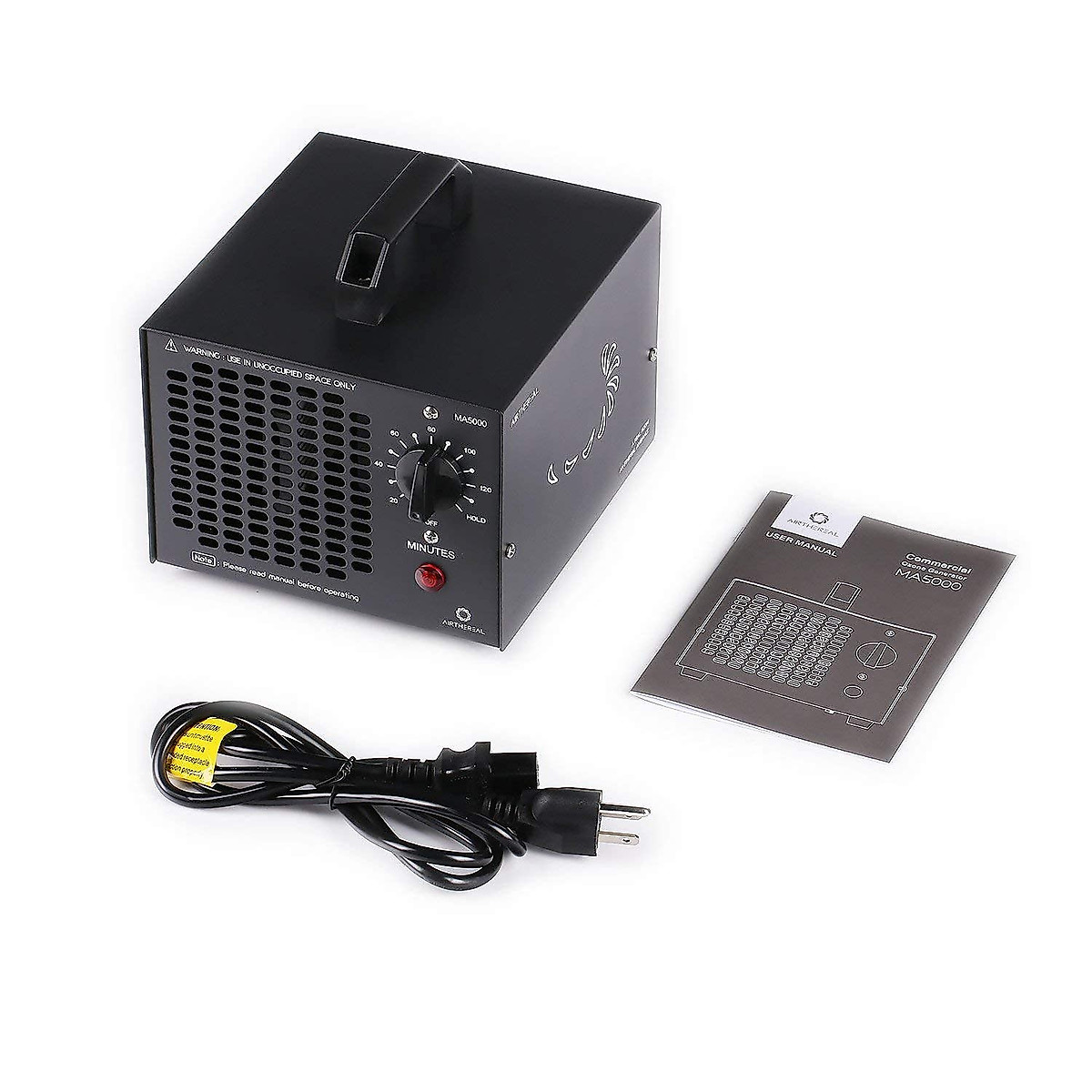 Airthereal Bundle | MA5000 Ozone Generator with 5000mg/h and MA10K-PRO Ozone Generator 10000 mg/h High Capacity O3 Ionizer Machine