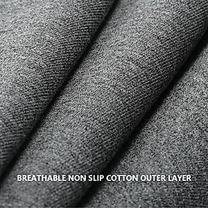 Ergonomic Memory Foam Seat Cushion for Office Chair Cushion Car Seat Cushion,Sciatica and Lower Back Pain Relief Anti Slip Cushion for Wheelchair Truck -Light Grey-47×40×9cm