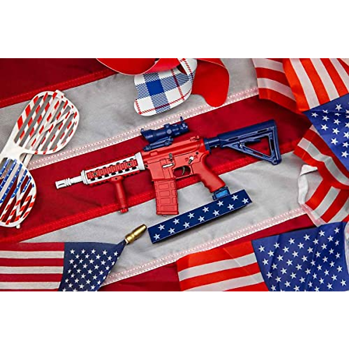 GoatGuns Miniature USA AR 15 Model | 1:3 Scale Diecast Metal Build Kit