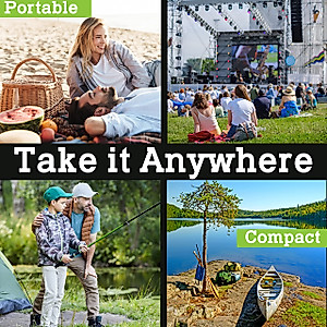 Outdoor 360 Small Camping Side Table 15x13x12” - Backpacking Table Lightweight - Folds up for Storage & Travel - Mini Nightstand - Foldable, Compact, Portable Camp Table