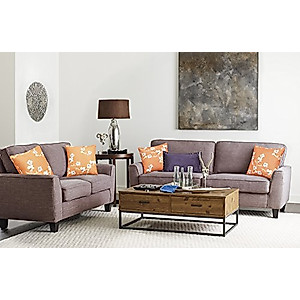 Serta Deep Seating Astoria 73" Sofa in Tan