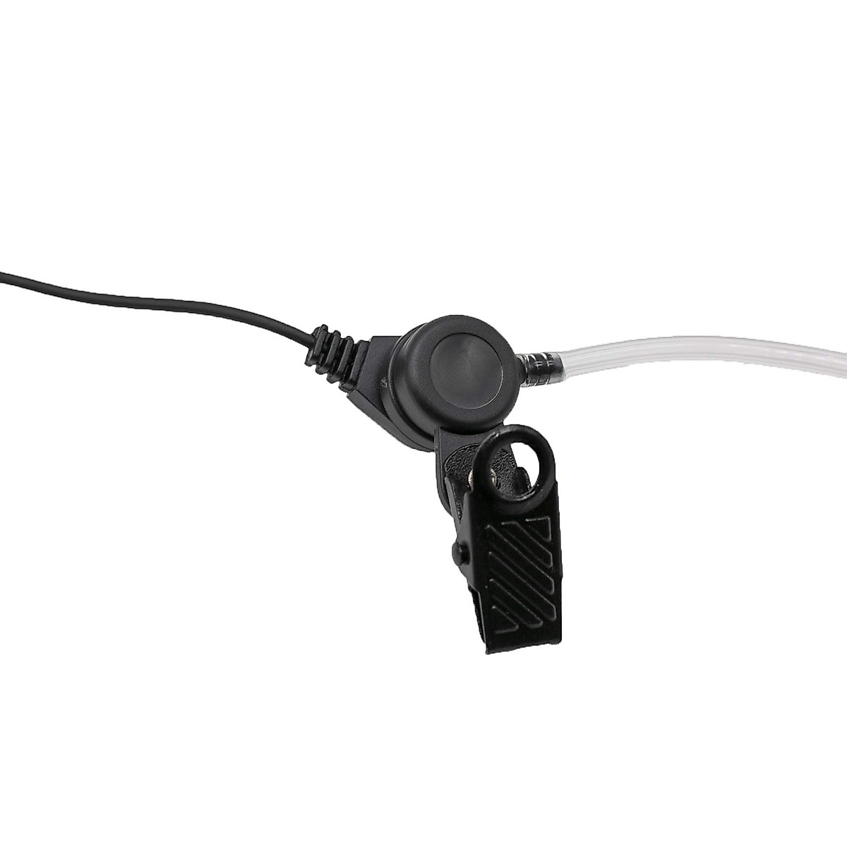 KEYBLU LXT600 GXT1000 Transparent Acoustic Tube Surveillance Earpiece Headset for Midland AVPH4 LXT GXT walkie Talkie Radio(2 Pack)