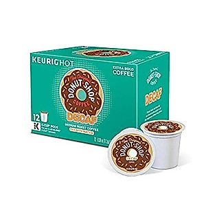 The Original Donut Shop Decaf K-Cup Pods, Medium Roast,12-Count, (Pack of 3) [Retail Packaging]
