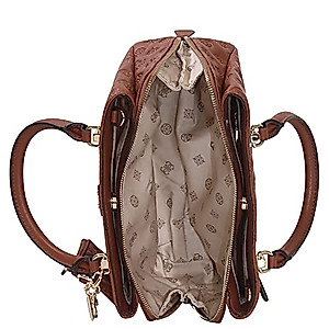 GUESS La Femme Small Girlfriend Satchel, Cognac