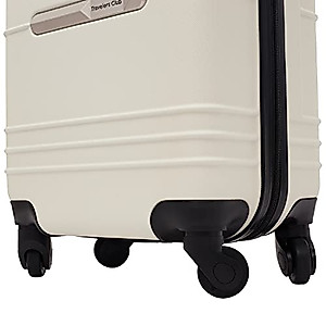 Travelers Club Richmond Spinner Luggage, Bone, Carry-On 20-Inch